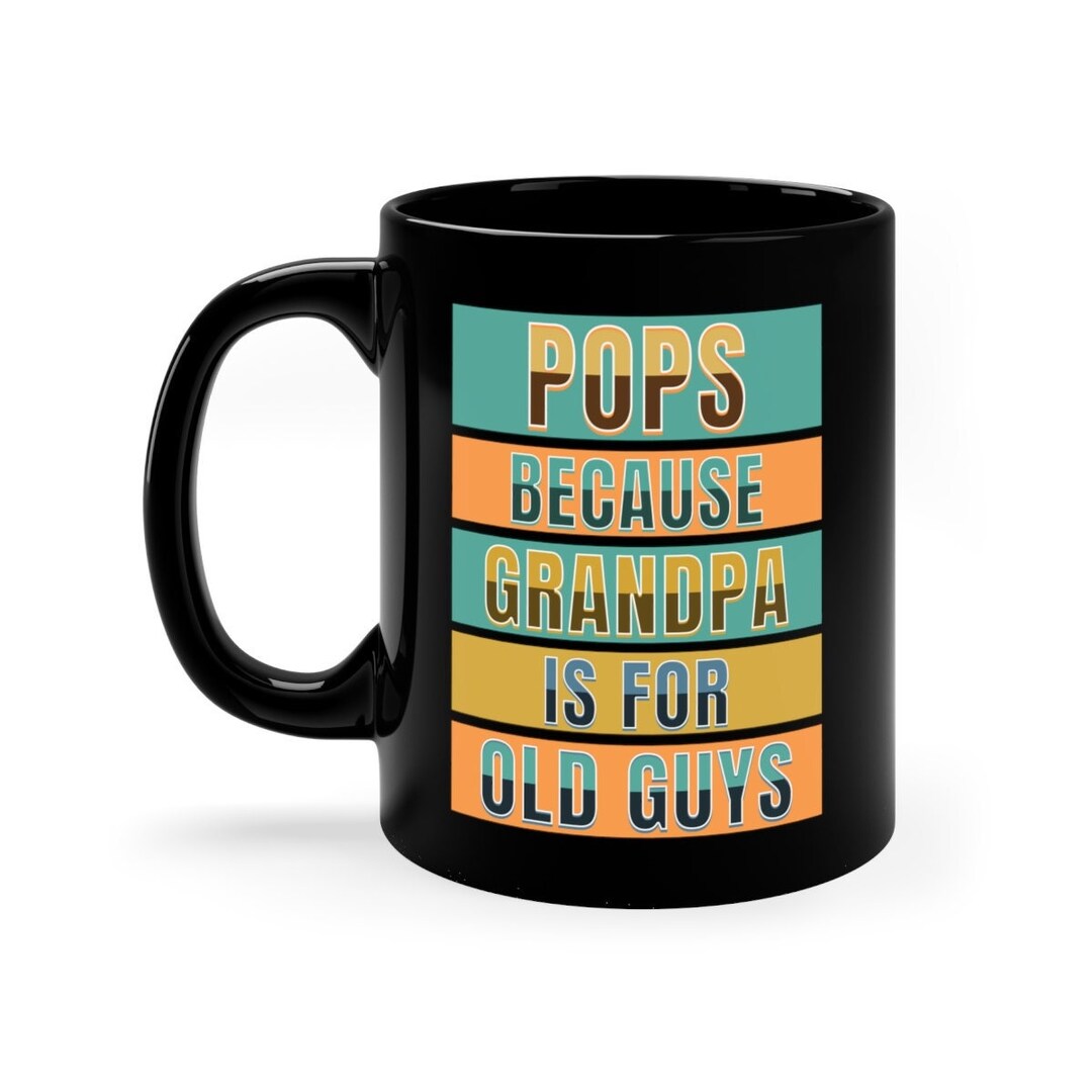 Pops Mug, Pops Christmas Gift Mug, Pops Grandpa Mug, Funny Pops Gift ...