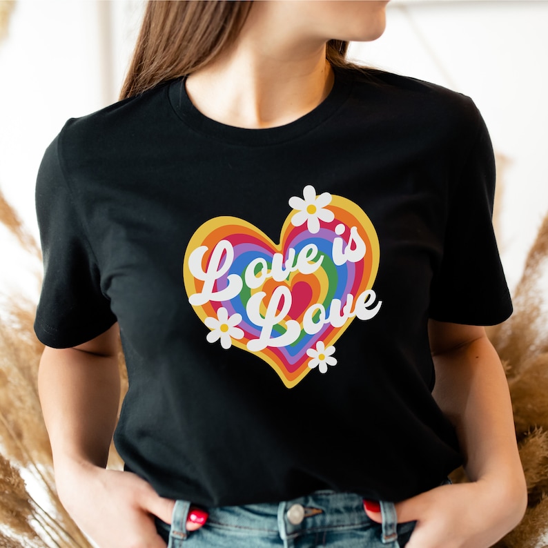 Vintage Style Pride Shirt Gay Rainbow Shirt LGBT Shirt - Etsy