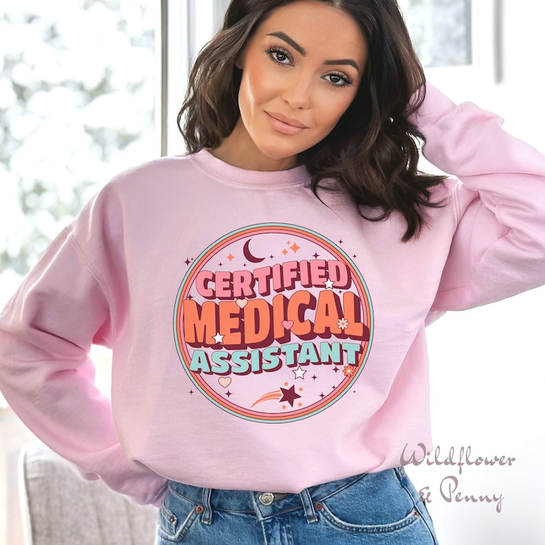 CMA Sweatshirt: Certified Medical Assistant Gift - Etsy