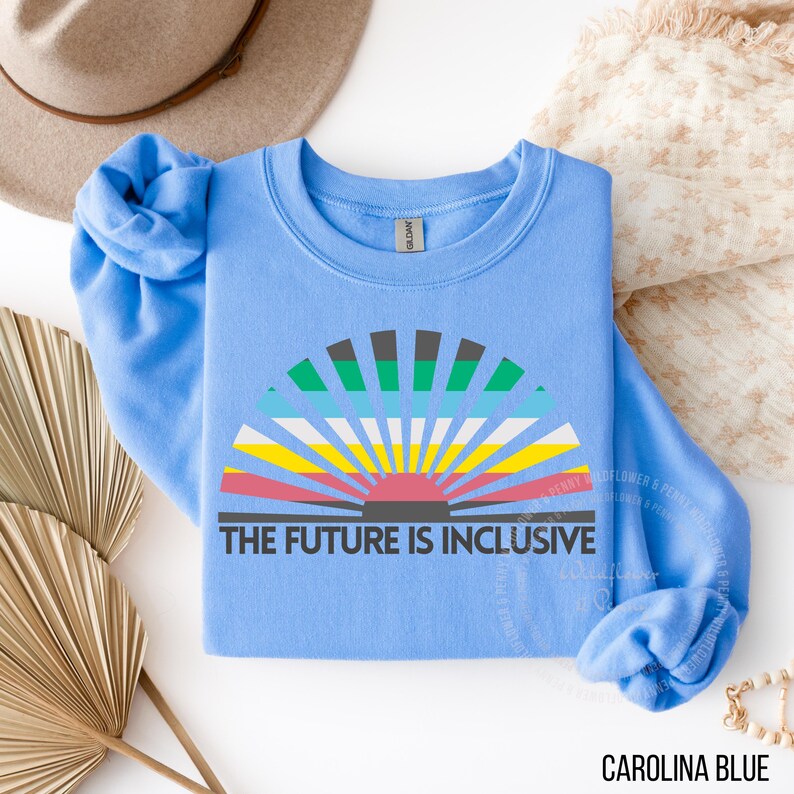 The Future is Inclusive Disability Pride Sweatshirt, Disability ...