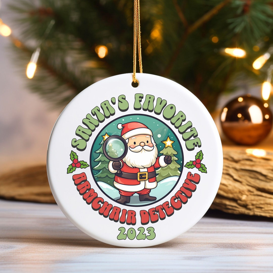True Crime Christmas Ornament, Christmas Gift for True Crime Lover,true ...
