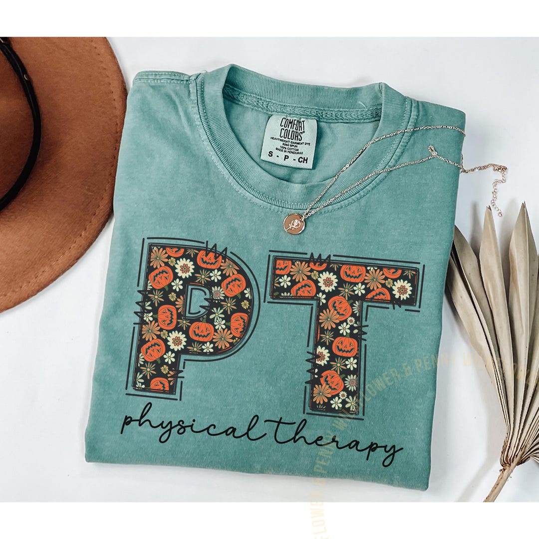 Comfort Colors PT Shirt, Halloween PT Tee, Fall PT Top, Halloween ...