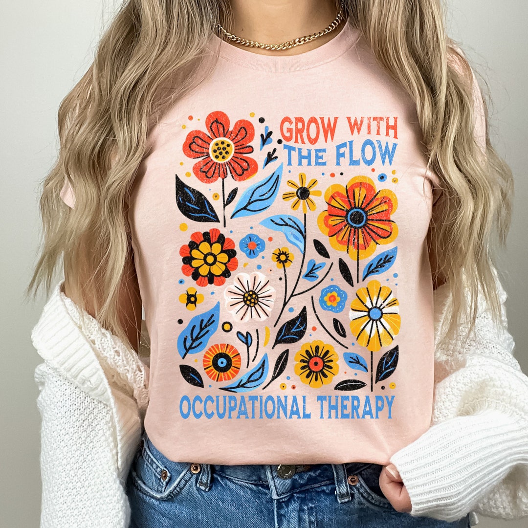 Occupational Therapy Shirt,retro OT Shirt,occupational Therapist Gift ...