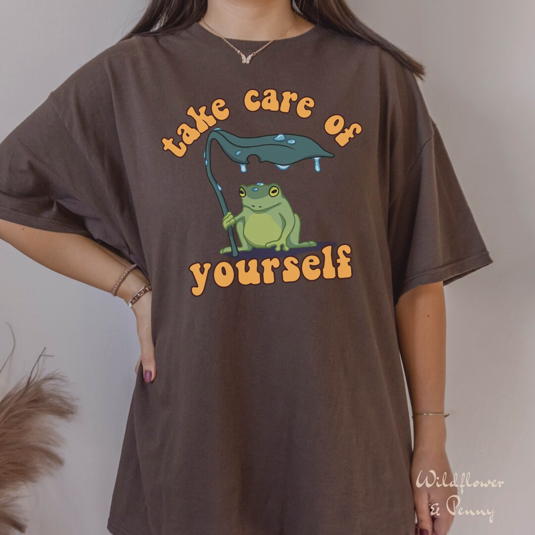 Mental Health Shirt, Retro Frog Meme Shirt, School Counselor Shirt ...