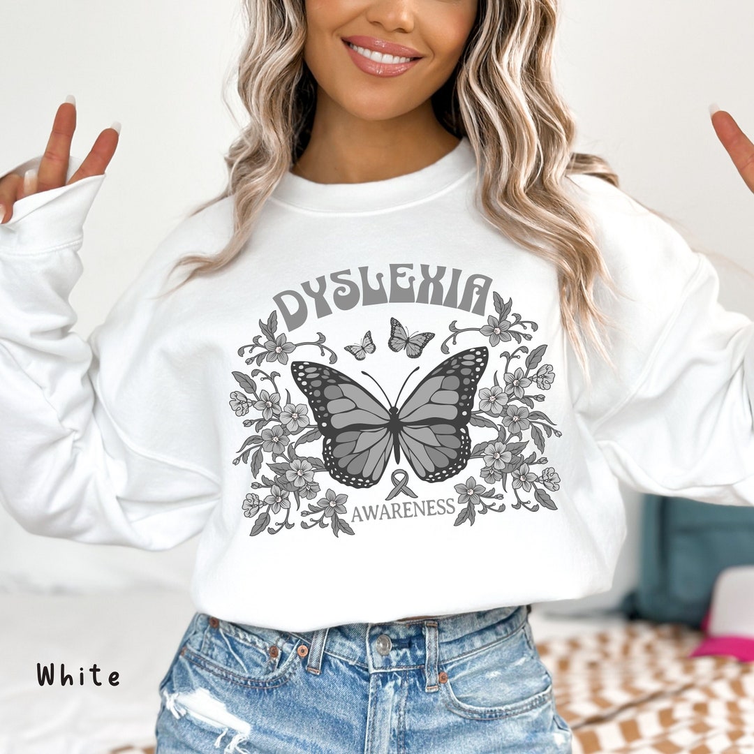 Dyslexia Awareness Month Shirt,dyslexia Awareness Sweatshirt,dyslexia ...