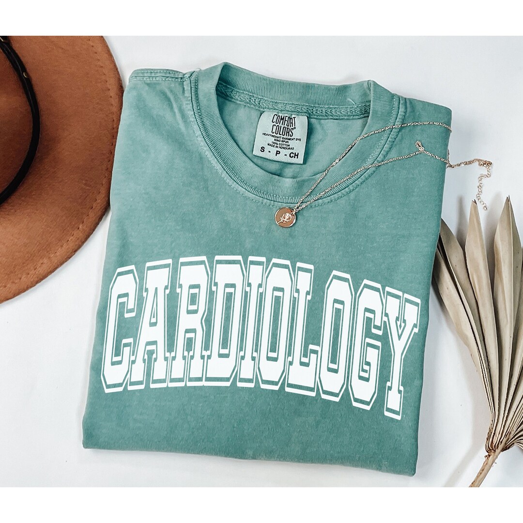Comfort Colors Cardiology Shirt, CICU, Cardiac Nurse Tee, Cardiac Nurse ...