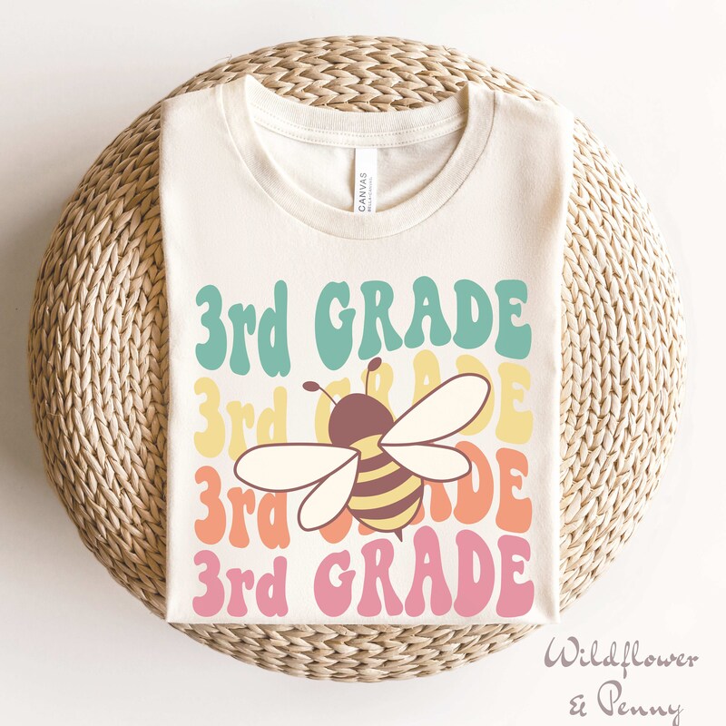 3rd Grade Teacher Shirt - Etsy