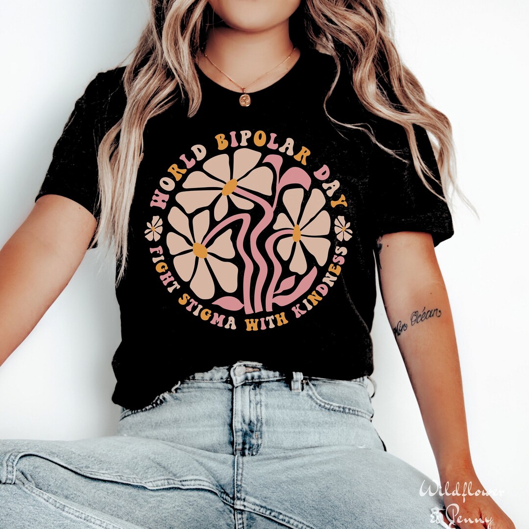World Bipolar Day Shirt,bipolar Day Shirt,bipolar Awareness Shirt ...