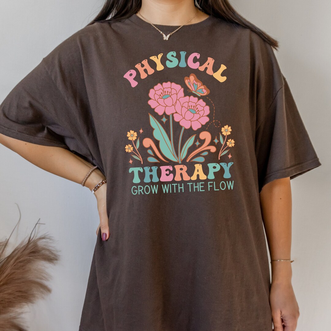 Cute Physical Therapy Shirt, PT T-shirt, Physical Therapist Gift, PTA ...