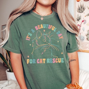 Cat Rescue Shirt, Adopt Rescue,cat Adoption,cat Lovers Shirt,animal ...