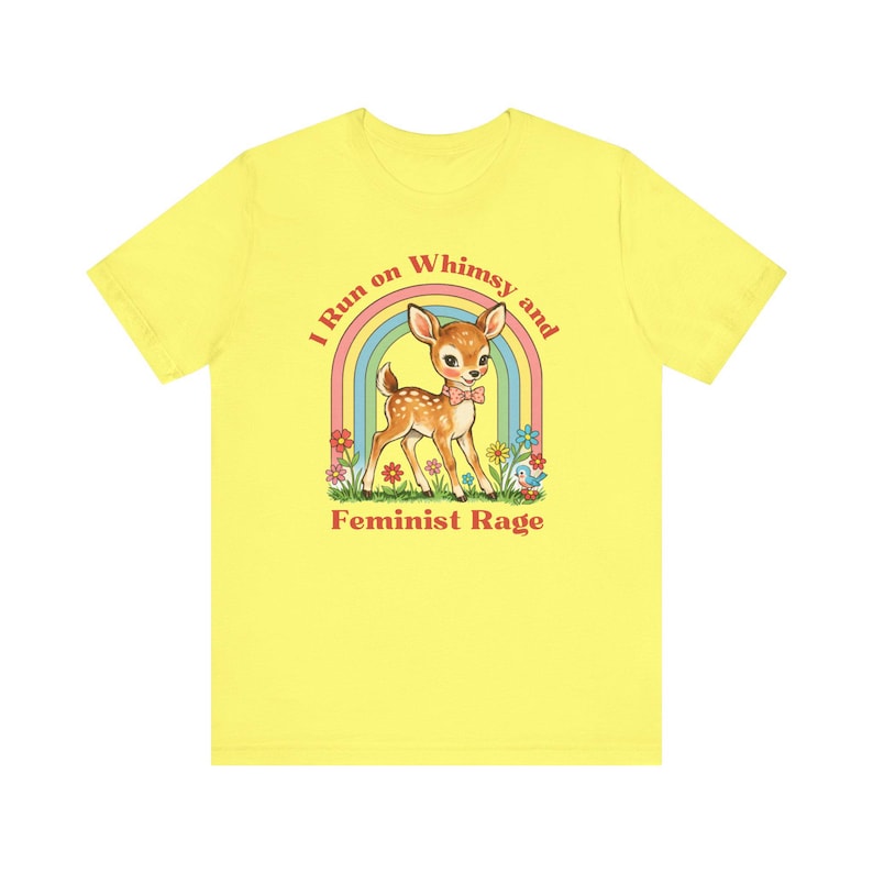 Whimsy and Feminist Rage Tee, Trendy Women's Rights, Girl & Women ...