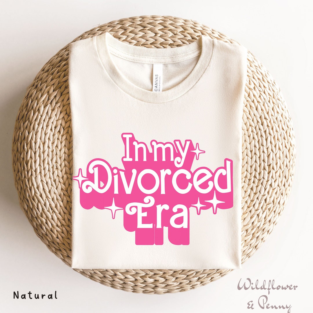 In My Divorced Era Shirt, Single Divorce Sweater, Divorce Gifts ...