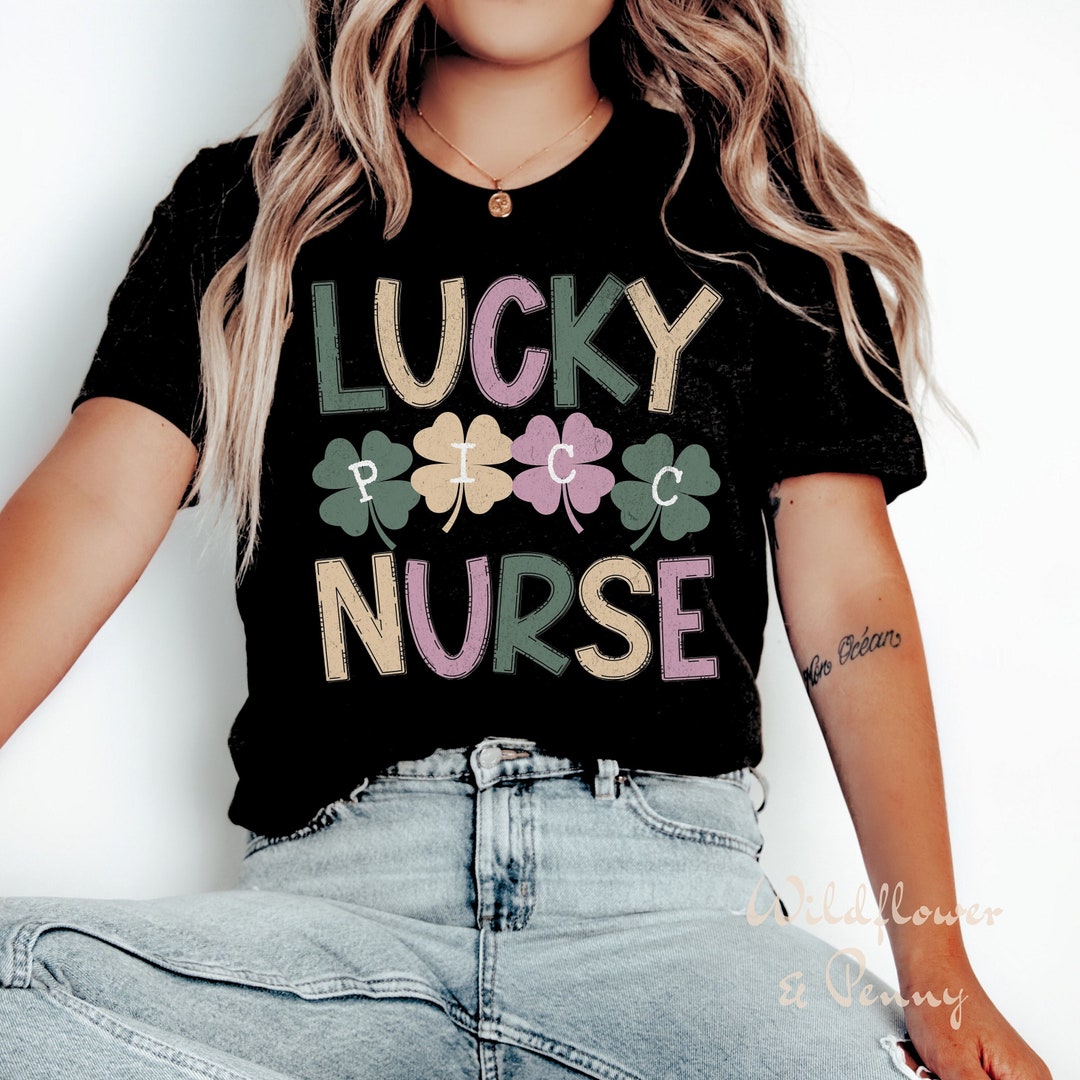 PICC Nurse Shirt,infusion Nurse,vat Team T-shirt Vascular Access, ICU ...