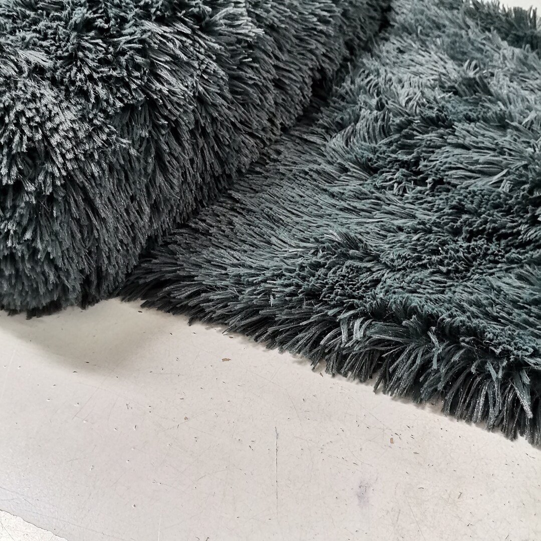 Shaggy Fabric Fir Green Fur Long-haired Fur Shaggy Fur Fur - Etsy