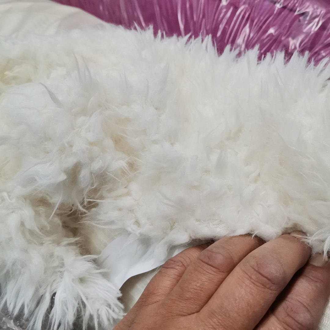 Shaggy Fabric Cream Fur Long Hair Fur Shaggy Fur Fur Fabric - Etsy
