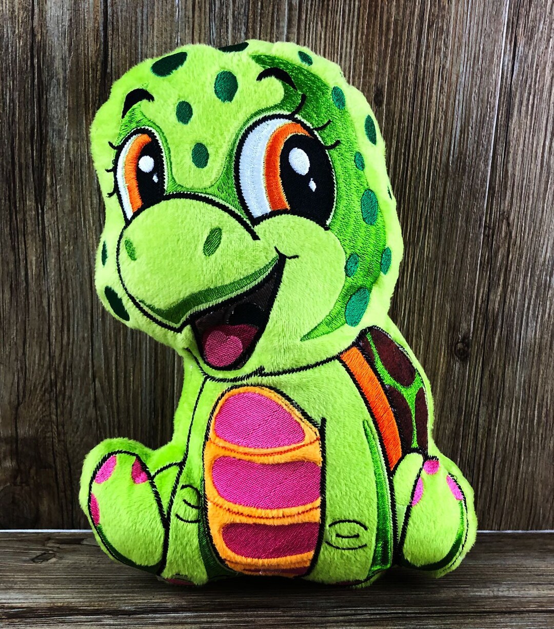 Embroidery File ITH Turtle BRUNI for Frame 20×30 Cm, Machine Embroidery ...