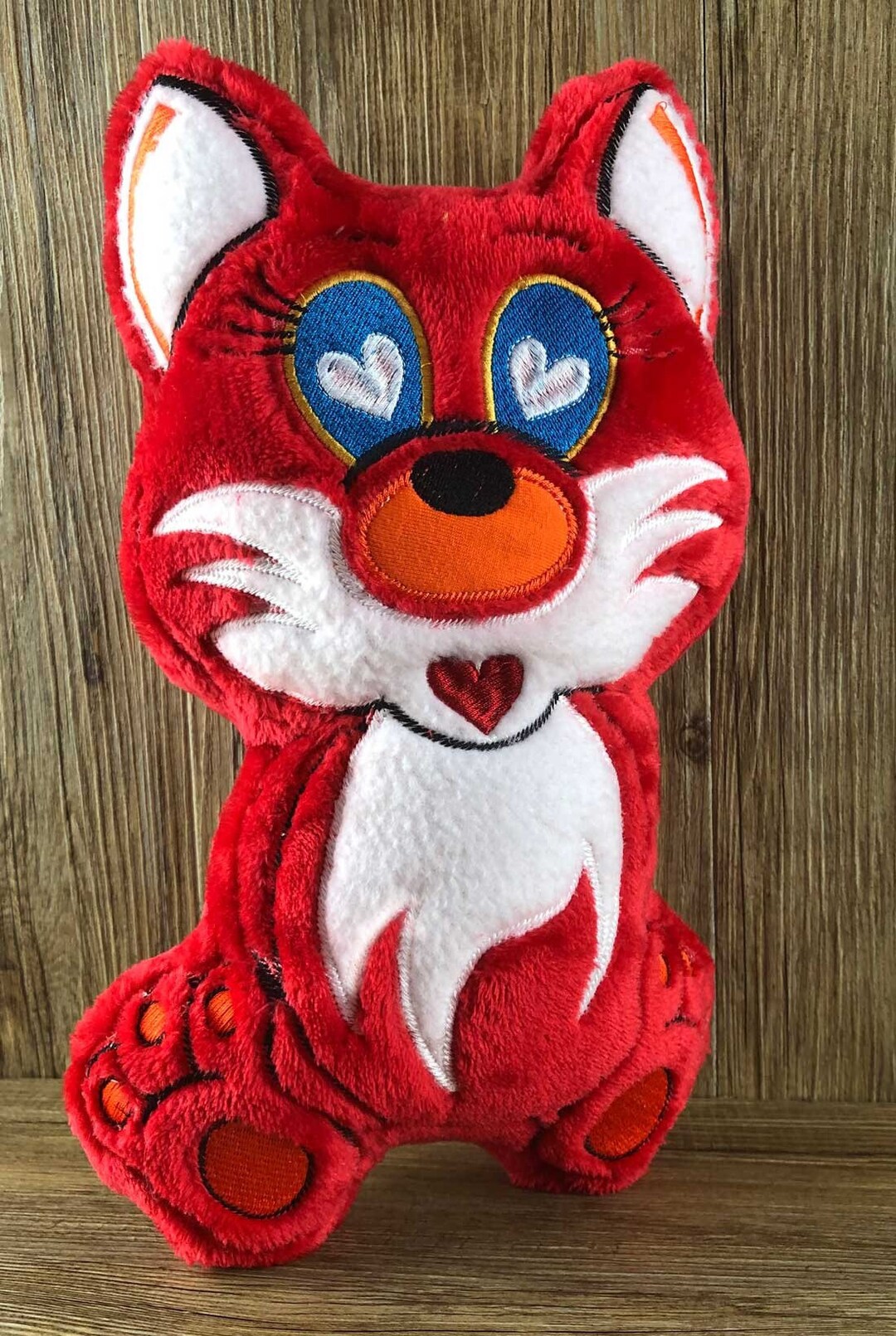 Embroidery File ITH Fox FRITZ for Frame 20×30 Cm, Machine Embroidery ...