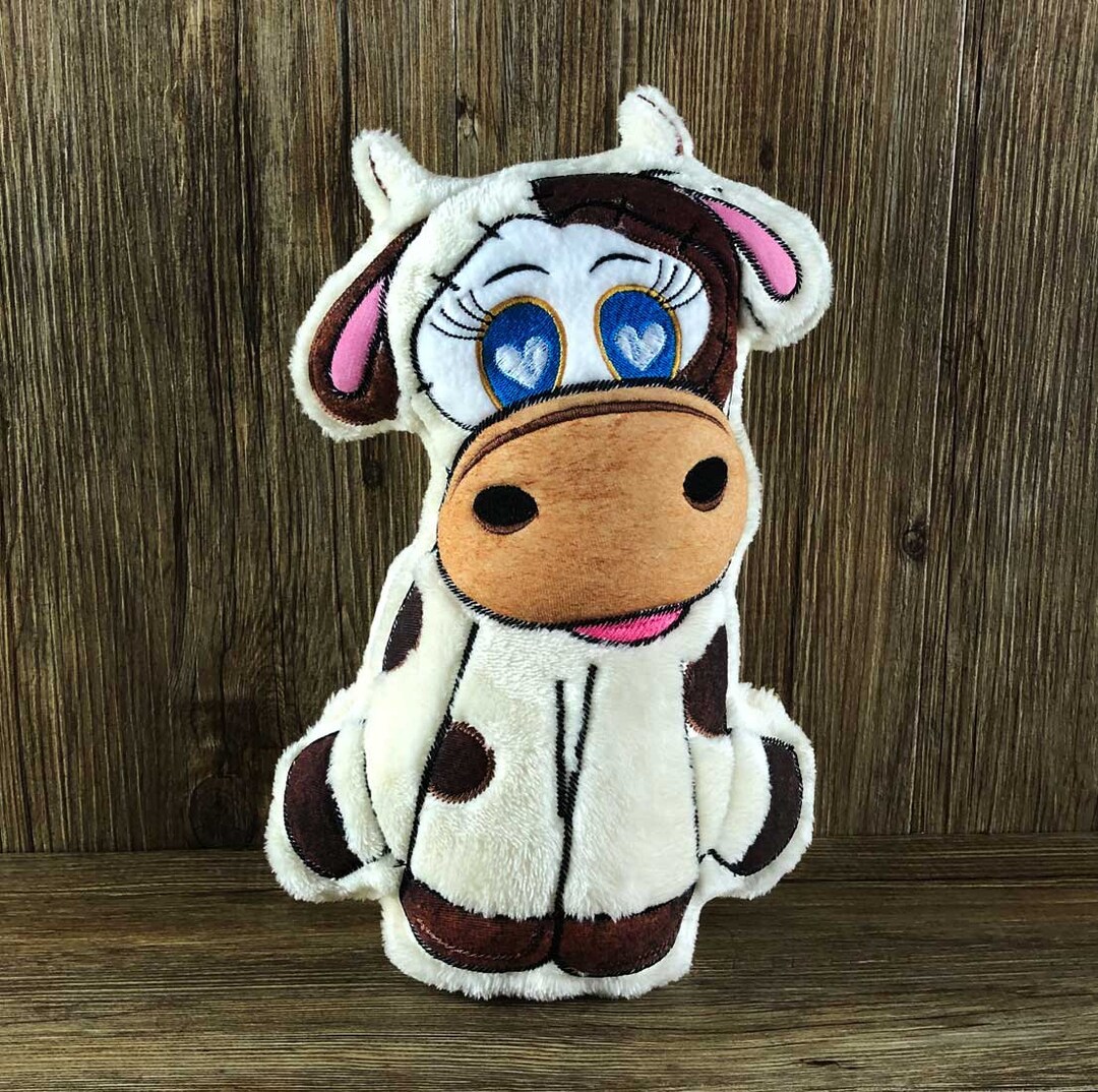 Embroidery File ITH Cow HELGA for Frame 2030 Cm - Etsy