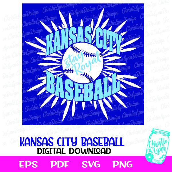 Kc Royals Svg - Etsy