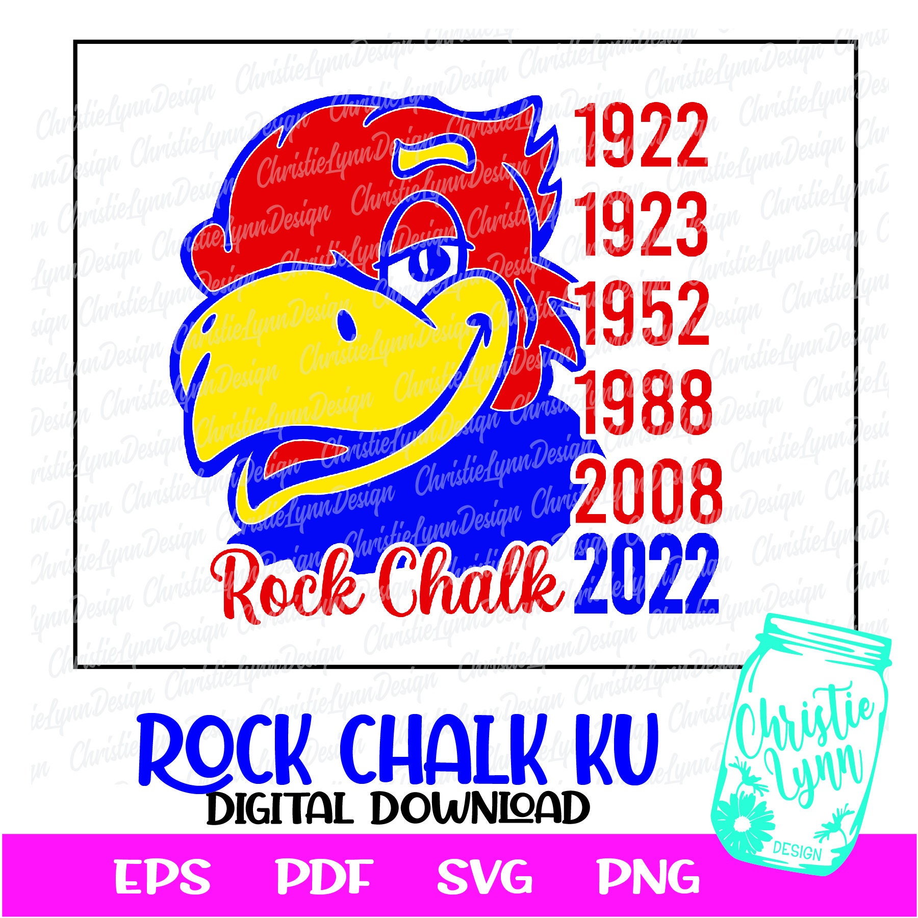 Jayhawk Head Graphic