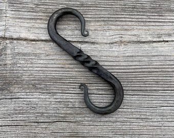 Hand Forged S Hook - Etsy