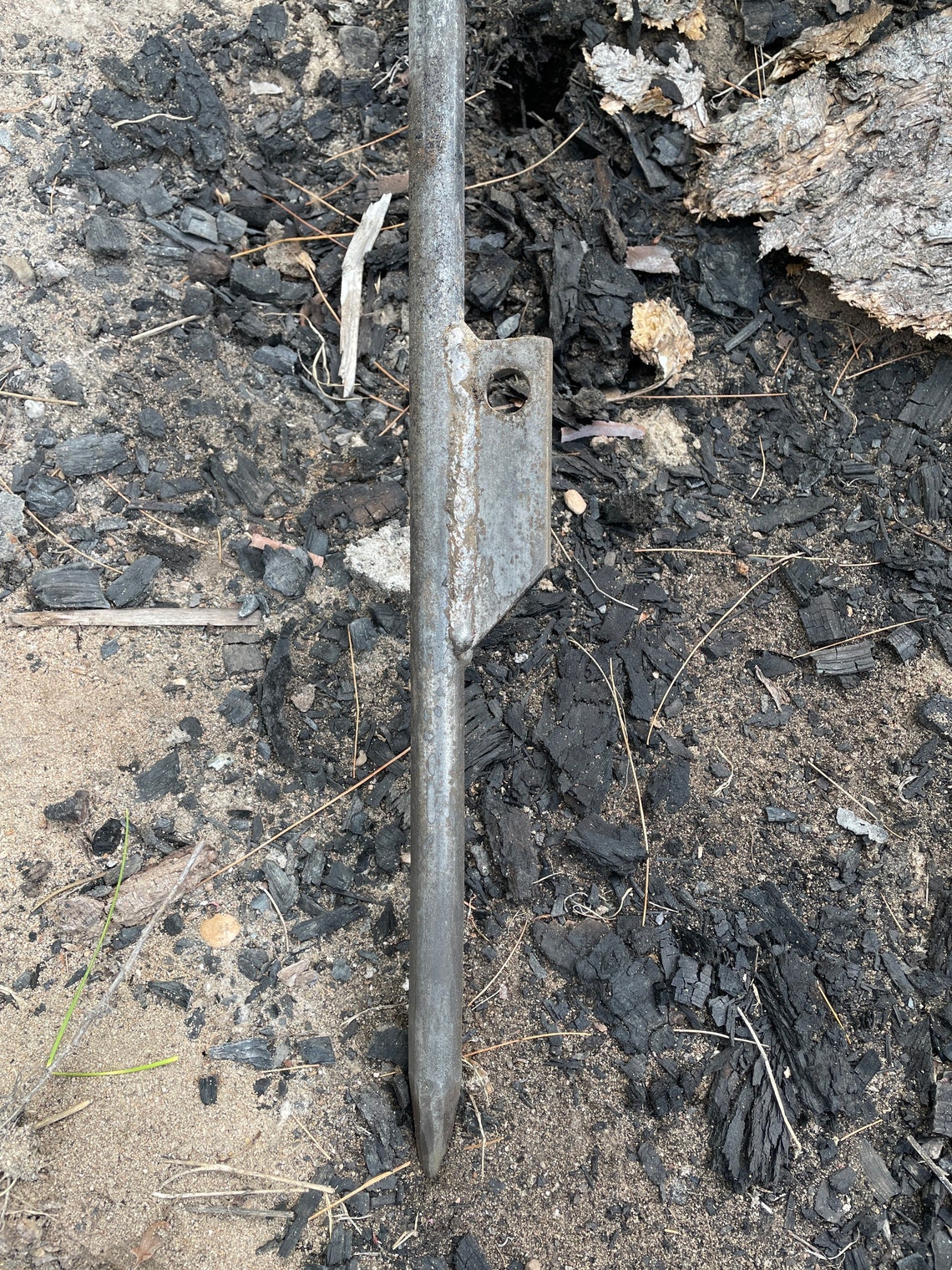 Campfire Stake Grill Hand Forged. Dutch Oven Not Included - Etsy