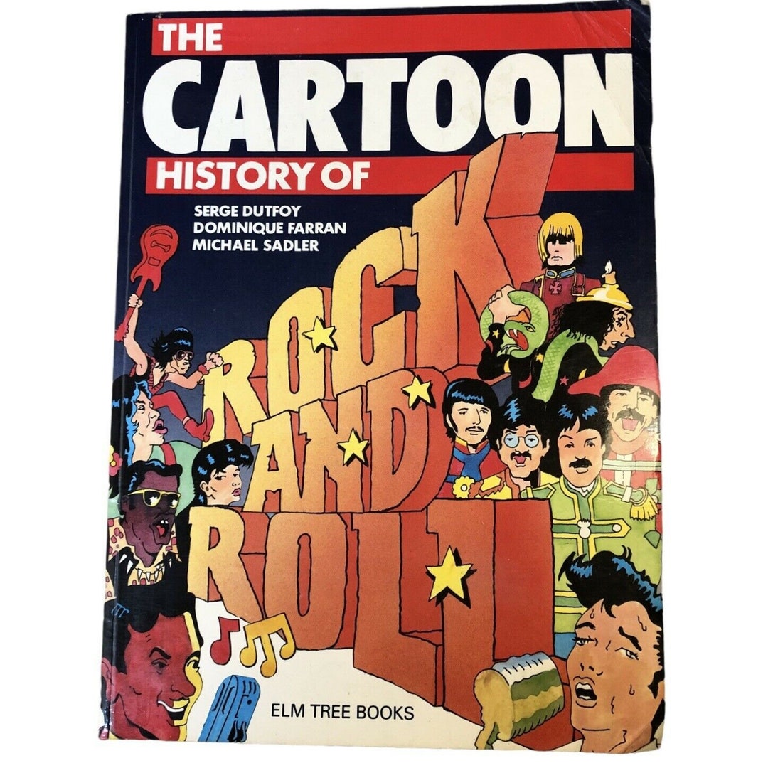 The Cartoon History of Rock and Roll by Dutfoy Farran - Etsy