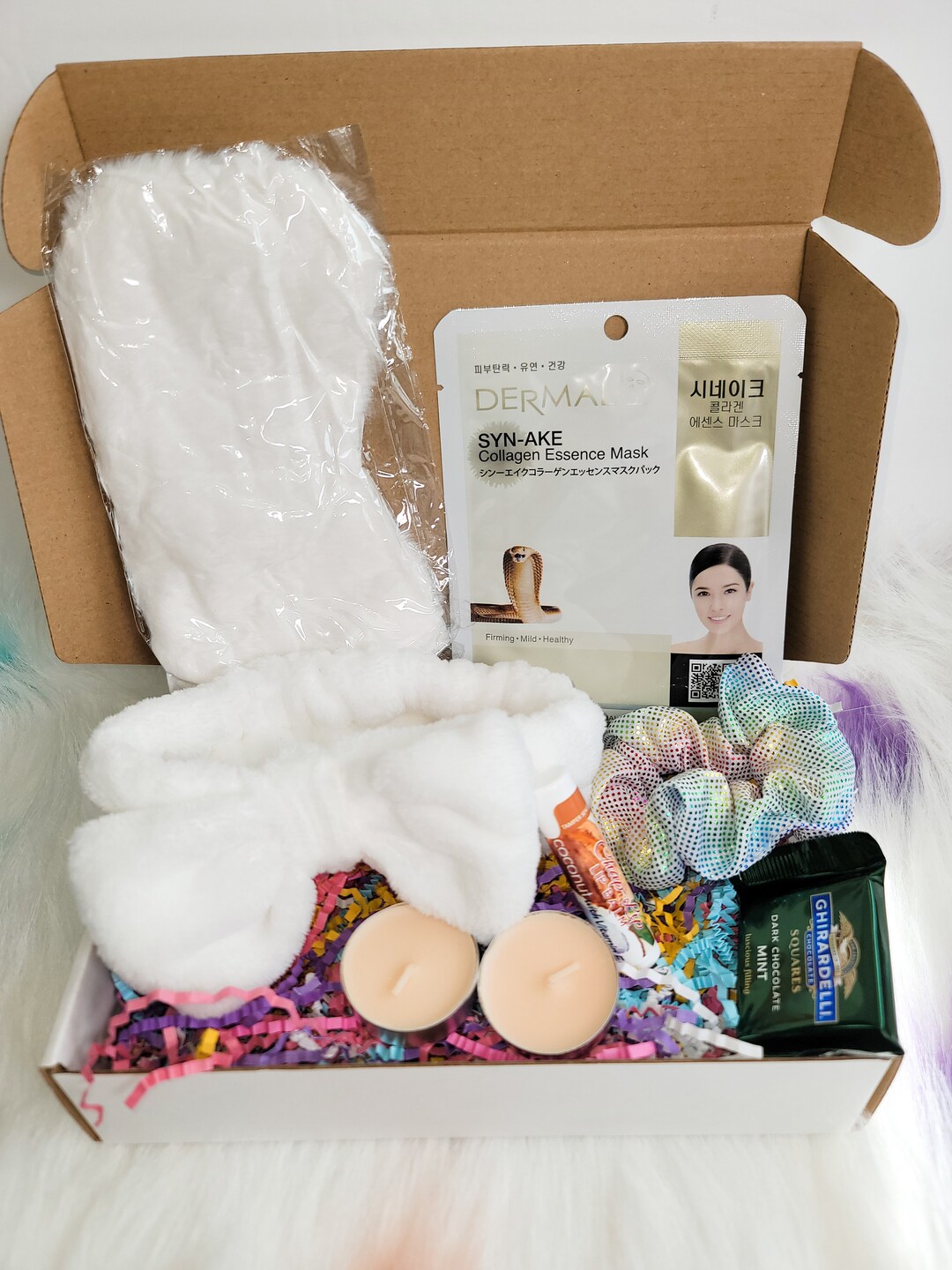 NURSE Relaxation Facial Care Gift Box, NURSE Self-care Gift Box ...