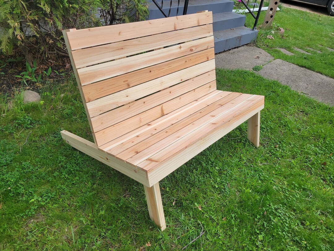 Outdoor Bench Build Plans: DIY Patio Furniture (digital Download) - Etsy