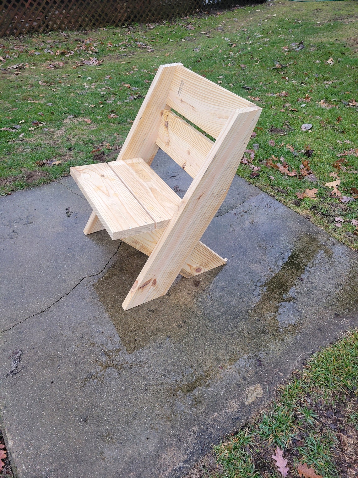 DIY Outdoor Chair Build Plans: Woodworking Project (digital Download ...