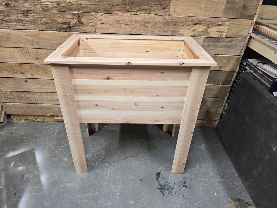 Raised Planter Digital Build Plans. Raised Planter Box Blueprints ...