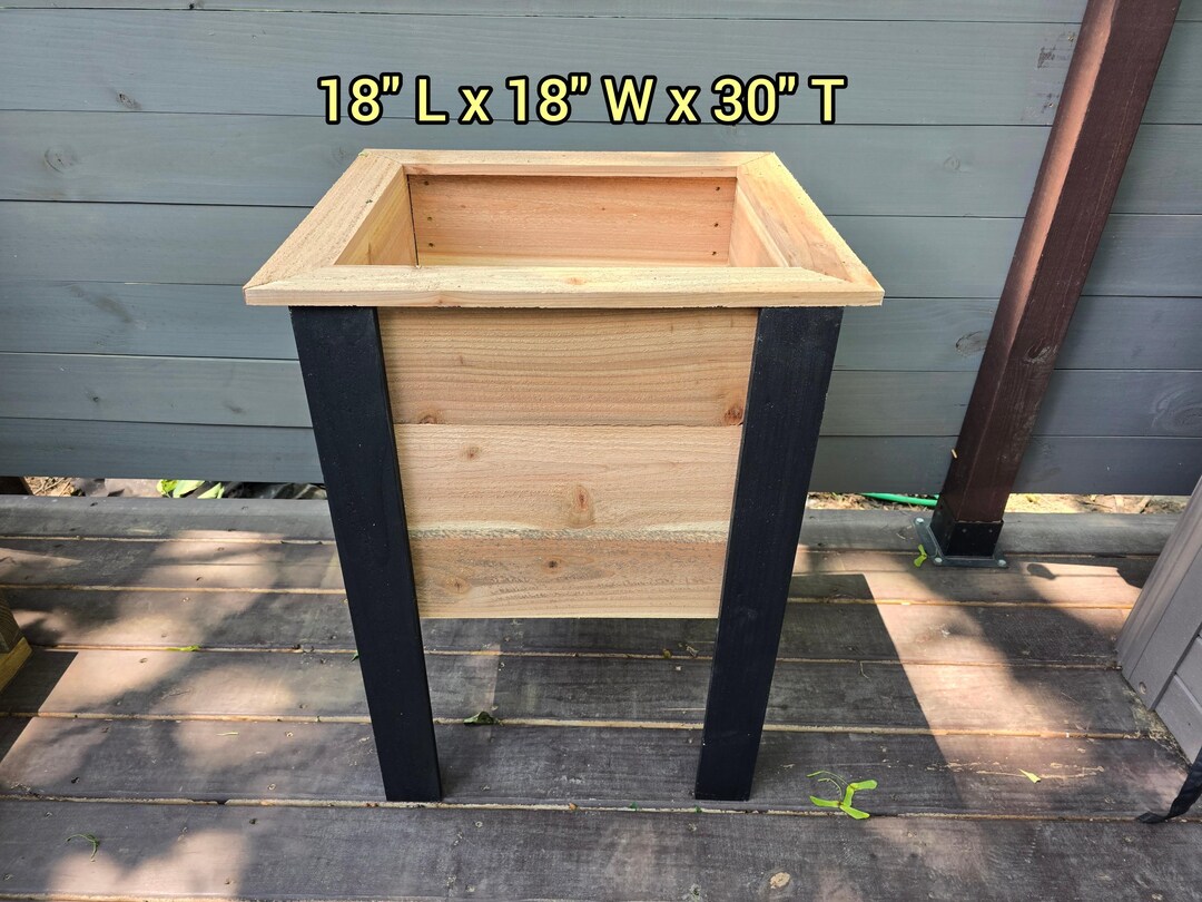 Planter Box Build Plans, Cedar Planter Box Blue Prints, Fence Picket ...