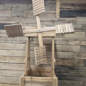 Windmill Planter Box Build Plans: Cedar Garden Planter (digital ...