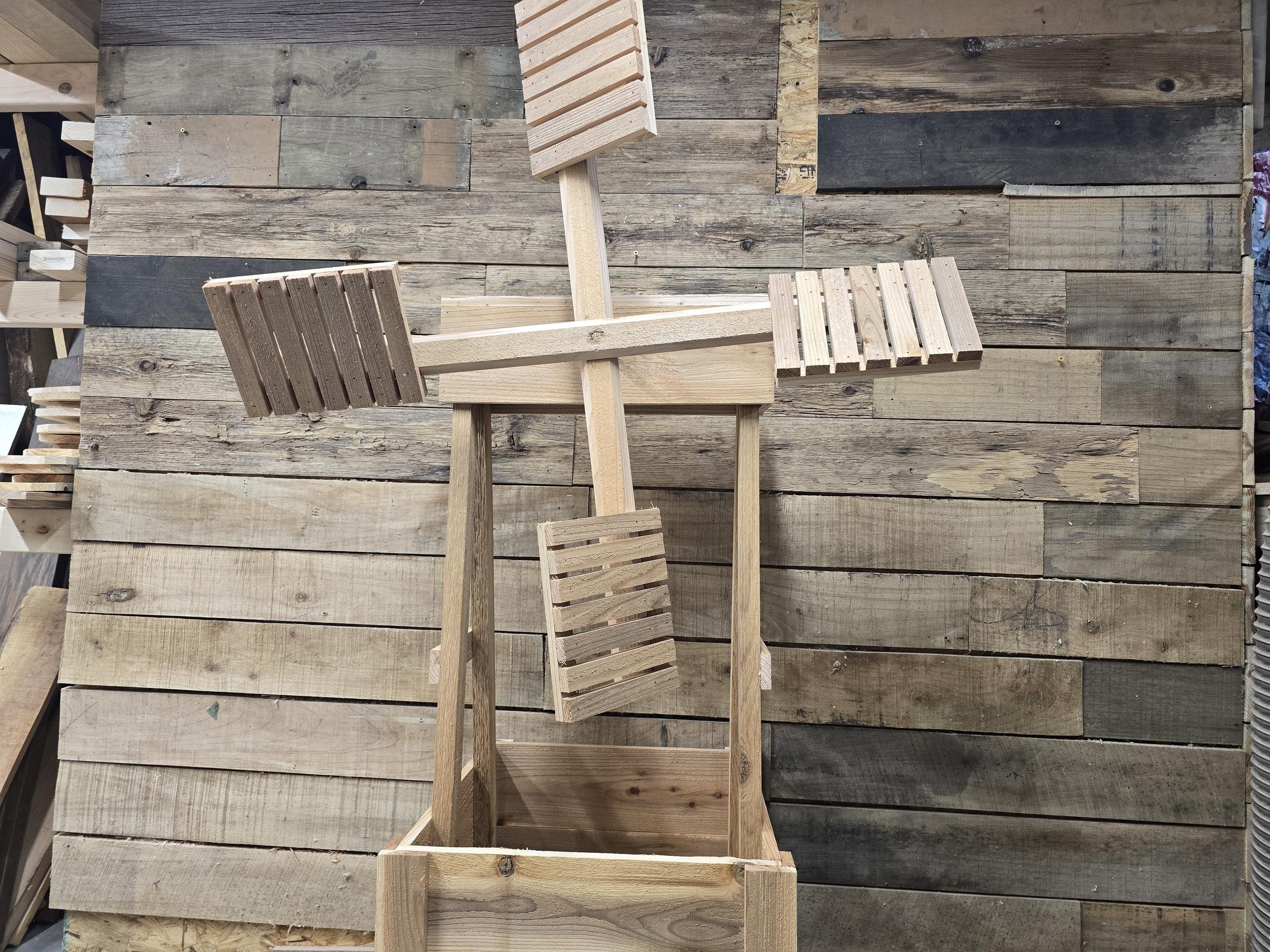 Windmill Planter Box Build Plans: Cedar Garden Planter (digital ...