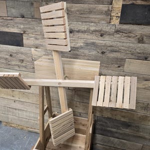 Windmill Planter Box Build Plans: Cedar Garden Planter (digital ...