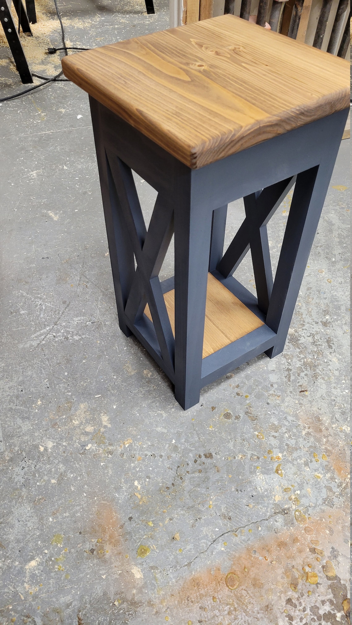 Farmhouse Night Stand Build Plans: DIY Woodworking (digital Download ...