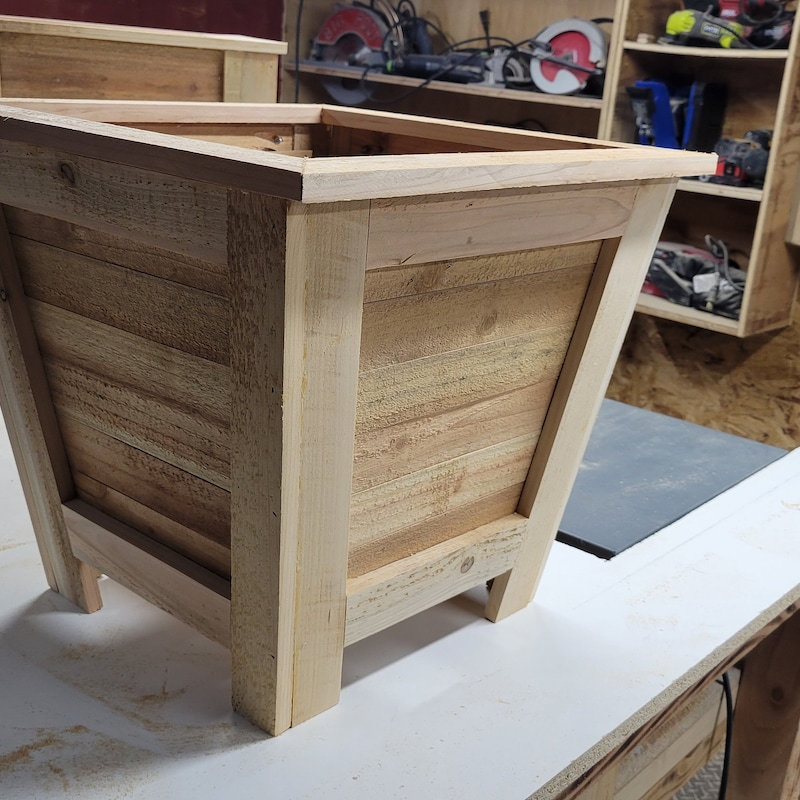 Small Wooden Pot Plan - Etsy UK