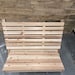 Collapsible Outdoor Bench Build Plans: Two-piece Design (digital ...