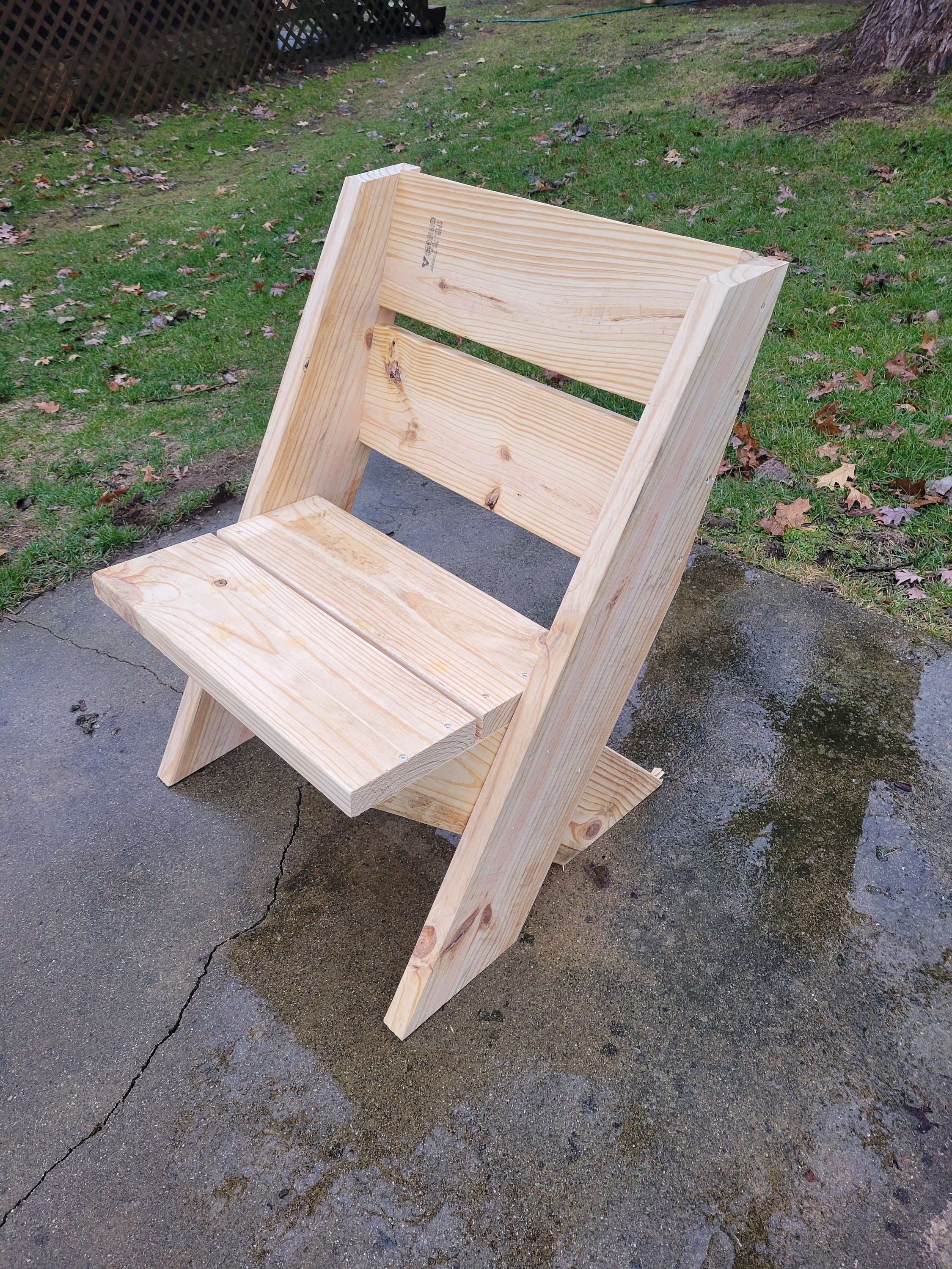 Diy Outdoor Chair Build Plans Digital Download Digital Build - Etsy UK