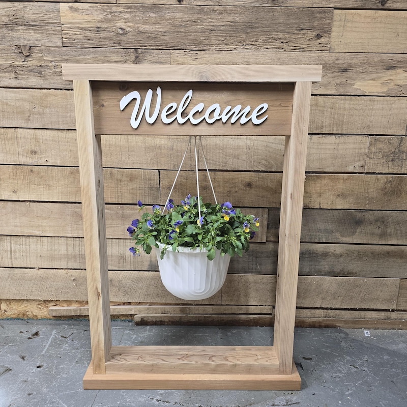 Hanging Flowers Stand - Etsy