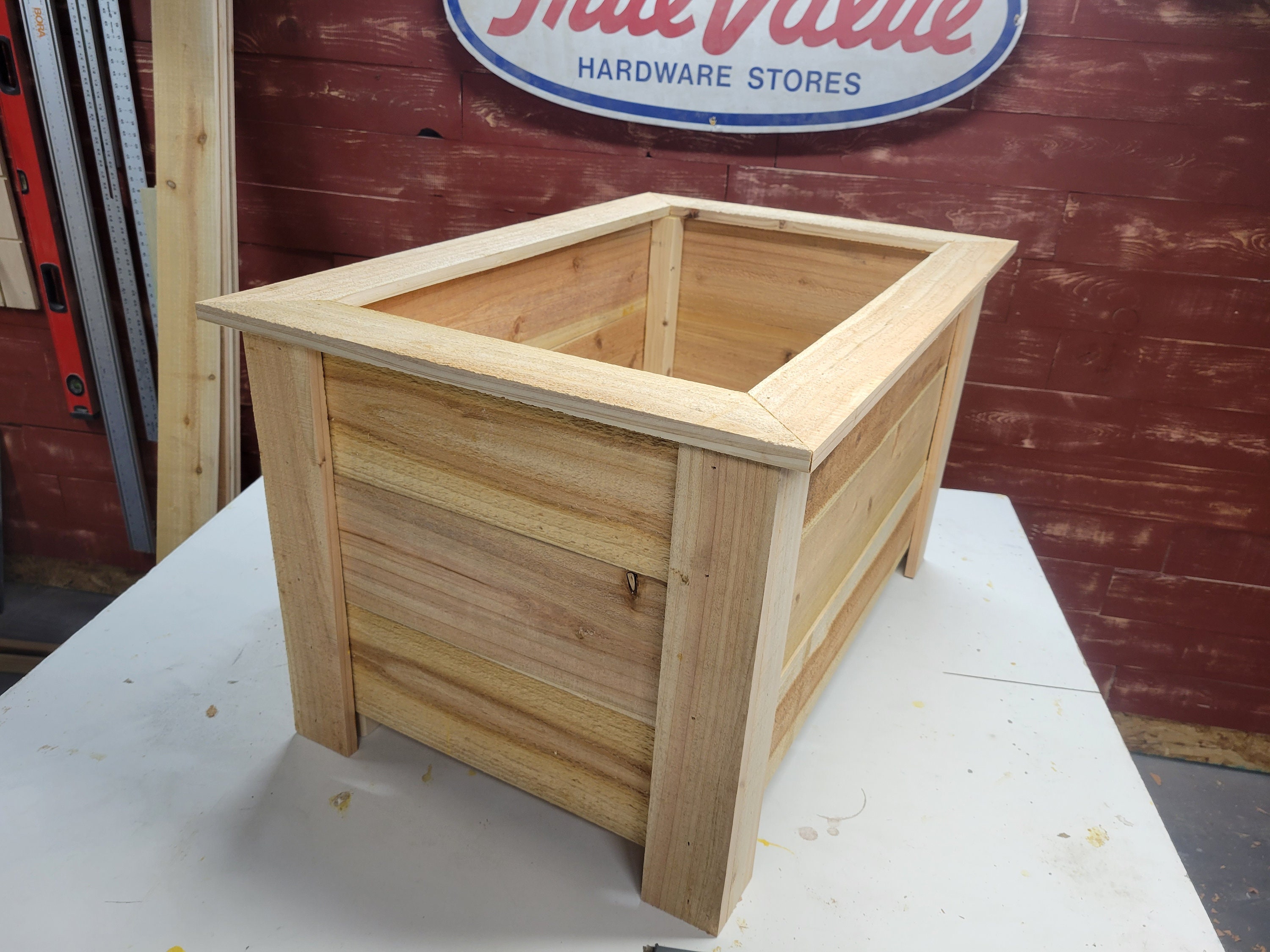 Large Cedar Planter Box Planter Box Build Plans Digital - Etsy