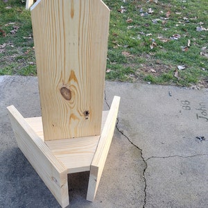 DIY Throne Chair Build Plans: Maine Campfire Chair (digital Download ...
