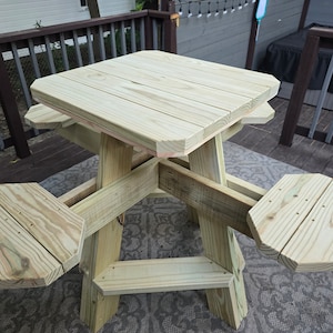 DIY Bar Table Build Plans: 4-seat Pub Table (digital Download) - Etsy