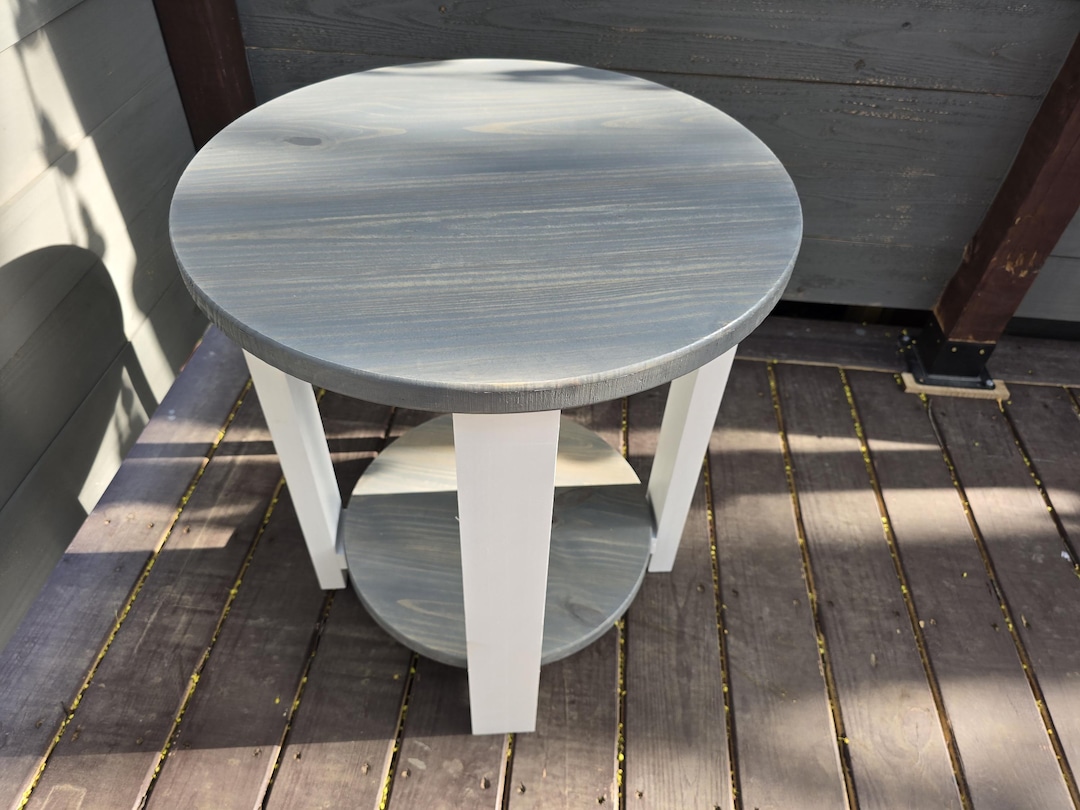 Side Table Build Plans, Round Table Plans, Table Blueprints, Furniture ...