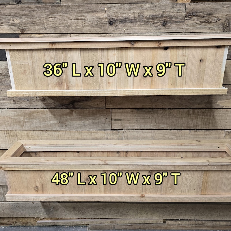 Window Planter Box 36 - Etsy