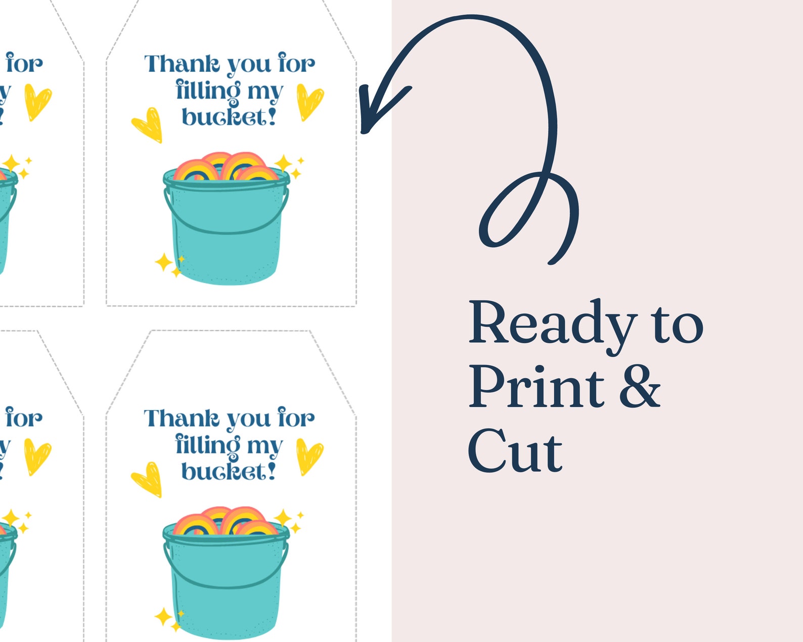 Printable Teacher Appreciation Gift Tag Thank You Gift Tag Thank You ...