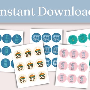 Pi Day Printable Bundle Pi Day Stickers Math Stickers - Etsy