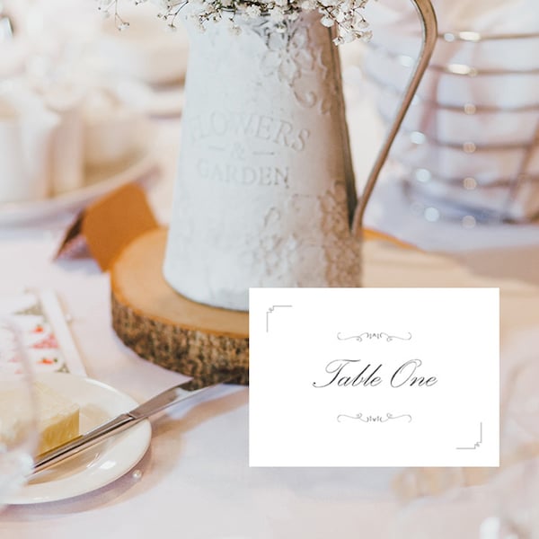 Landscape Table Numbers - Etsy