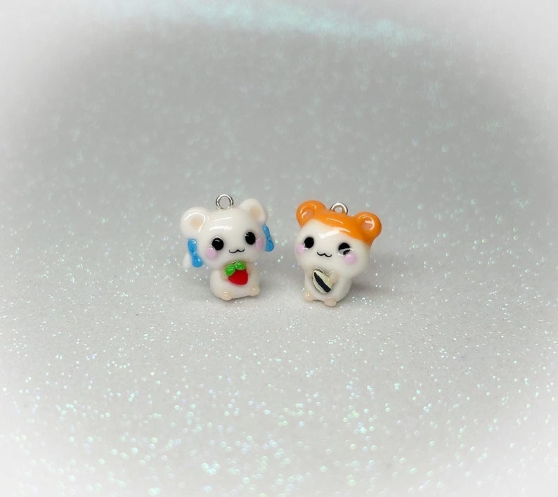 Charm Hamtaro Lacitos Handmade Anime Charm Phone Game Kawaii, Baby ...