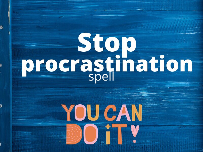 Procrastination Spell Same Day Casting , Get Productive Spell , Get ...
